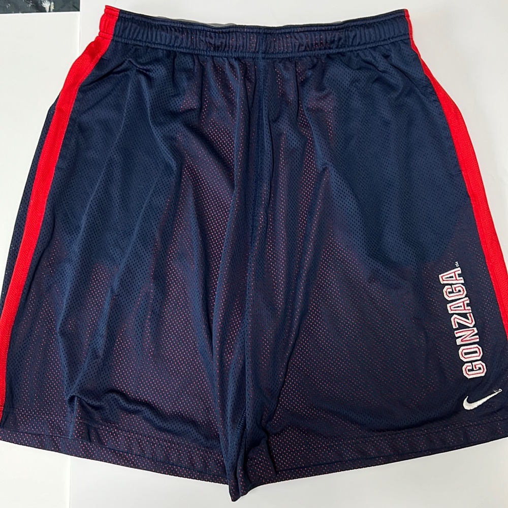 Nike Dri-Fit Gonzaga Bulldogs Basketball Mesh Shorts - Gem